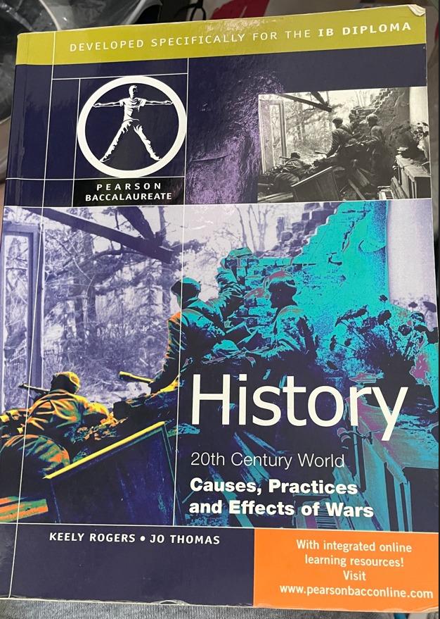 Pearson History 20th Century World Causes Practices and Effects of Wars ...