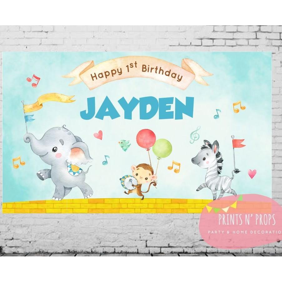 Personalised Banner for Birthday / Full Month / Farewell, Hobbies ...