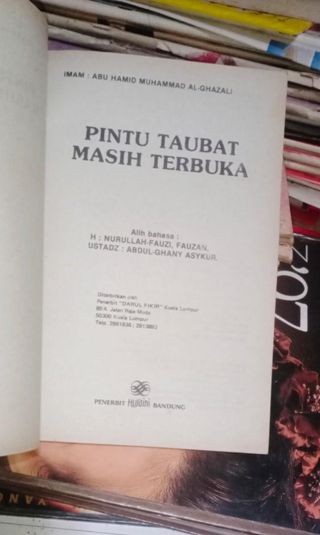 Pintu Taubat Masih Terbuka, Buku & Alat Tulis, Buku di Carousell