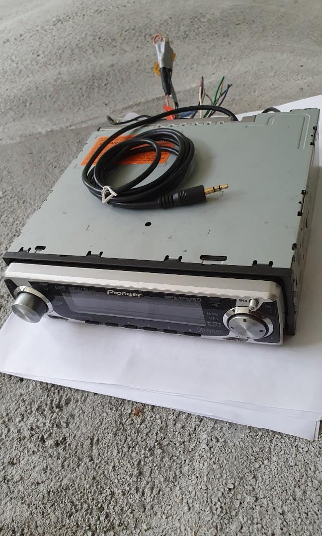 Pioneer High End DVD Player / Car Radio, Single Din, Bluetooth support ...