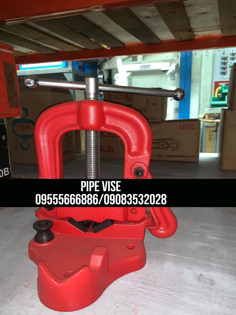 Pipe vise, Commercial & Industrial, Construction Tools & Equipment on ...