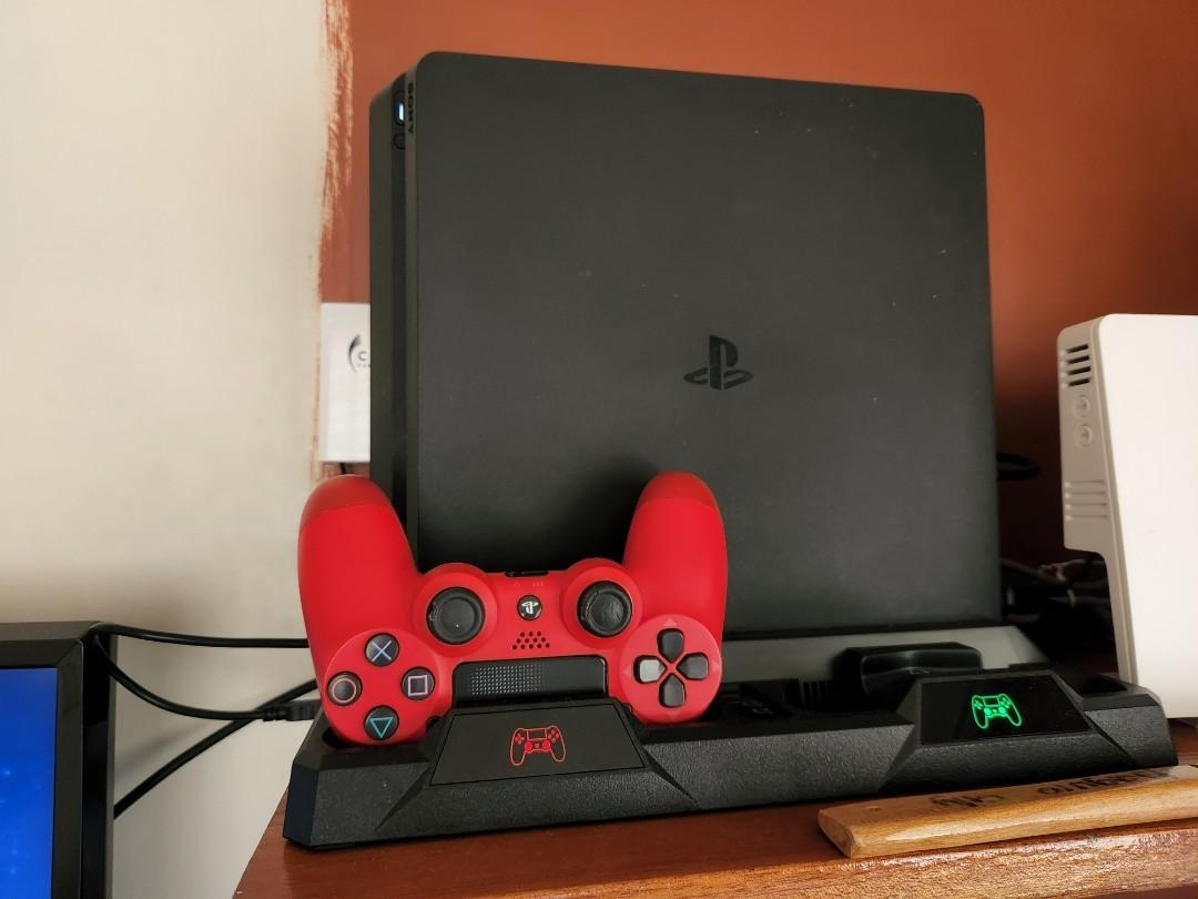 Playstation 4 PS4 Slim 500GB FW 9.50, Video Gaming, Video Game Consoles, PlayStation on Carousell