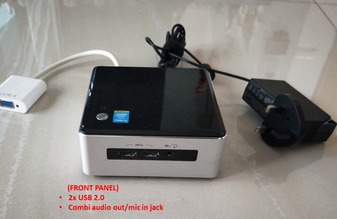 (Pls read details) Intel NUC i3 mini-PC NUC5i3MYHE, Computers & Tech ...