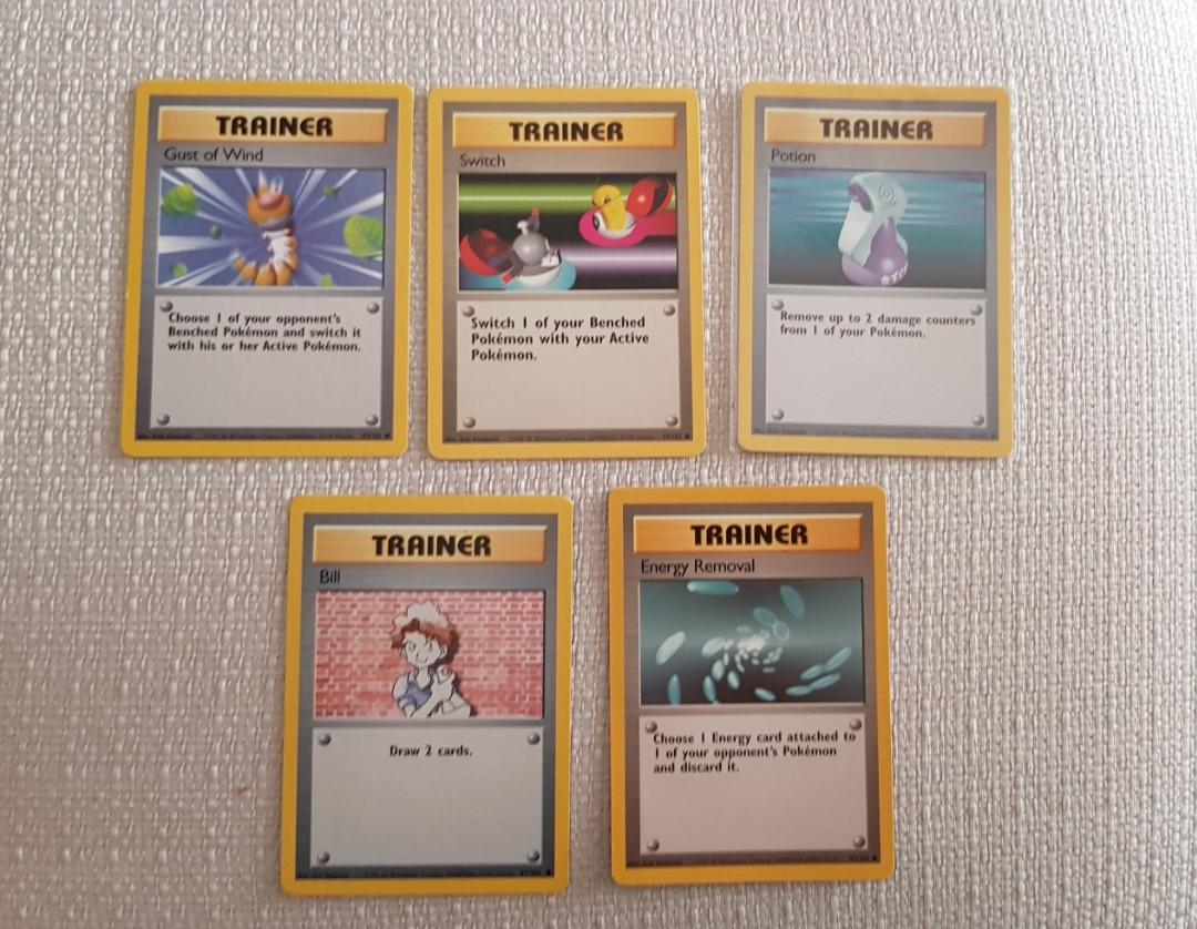 Pokemon TCG : Trainer Cards, Hobbies & Toys, Toys & Games on Carousell