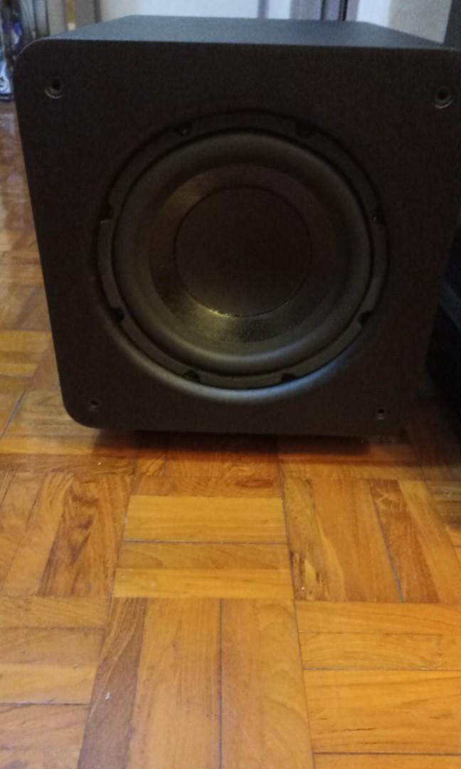 POLK AUDIO subwoofer PSW111, 音響器材, Soundbar、揚聲器、藍牙喇叭、耳擴 - Carousell