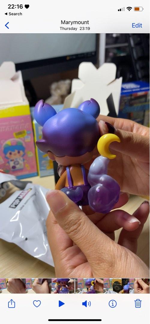 WTS WTT POPMART DIMOO ZODIAC SERIES (SCORPIO & AQUARIUS), Hobbies ...