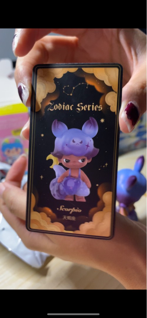 WTS WTT POPMART DIMOO ZODIAC SERIES (SCORPIO & AQUARIUS), Hobbies ...