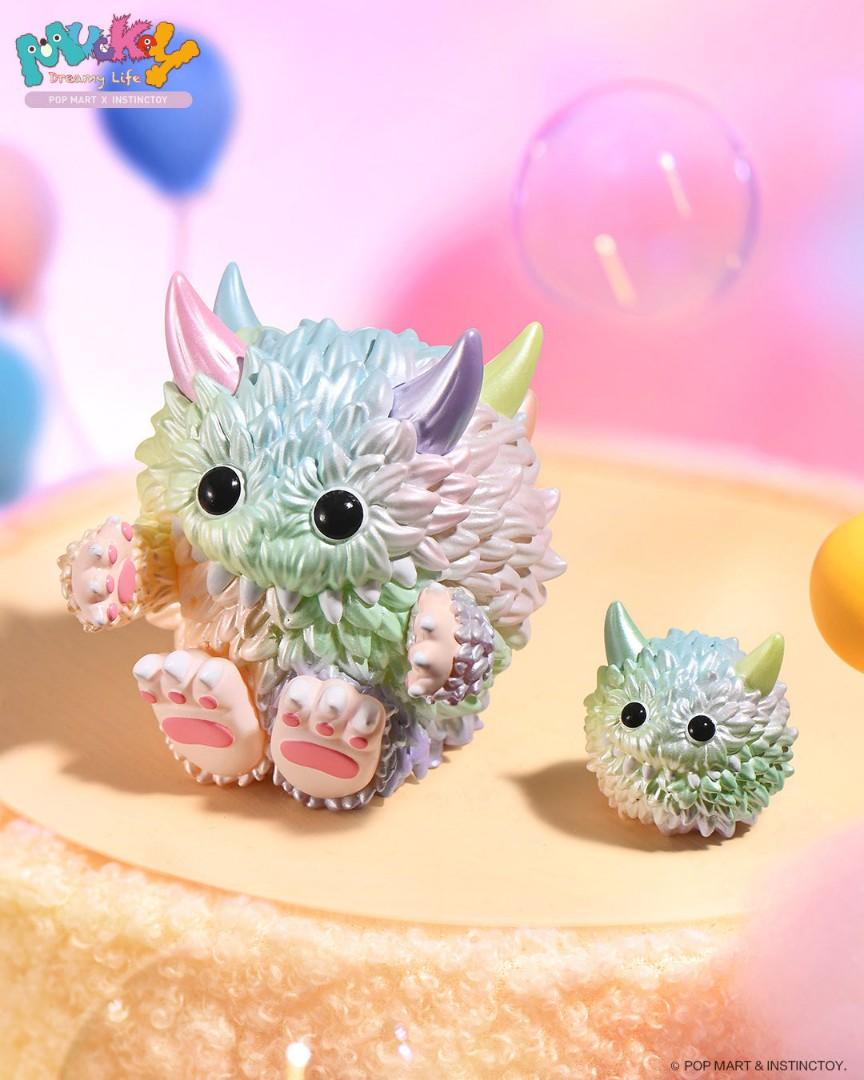 WTS Popmart x Instinctoy Muckey Dreamy Life - Sitting Monster Fluffy ...