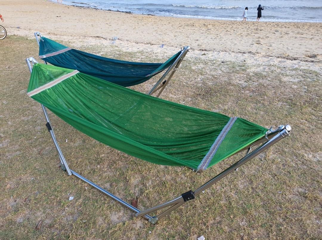 Portable hamock, Sports Equipment, Hiking & Camping on Carousell