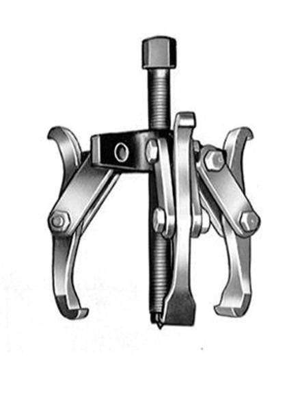 Power Team Grip-O-Matic Mechanical Jaw Puller Long Type 3 Jaw 17.5 Ton ...