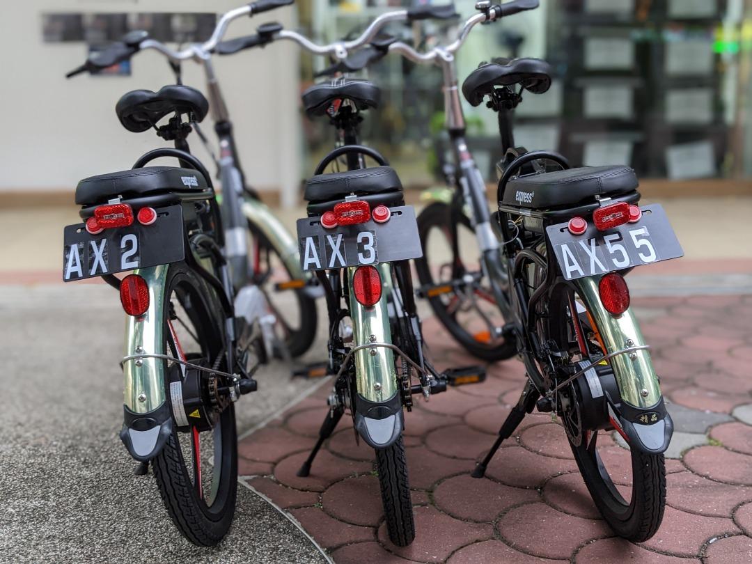 [Premium Number Plates] 48V Eco Drive 2.0 Ebike Electrical Bicycle LTA ...