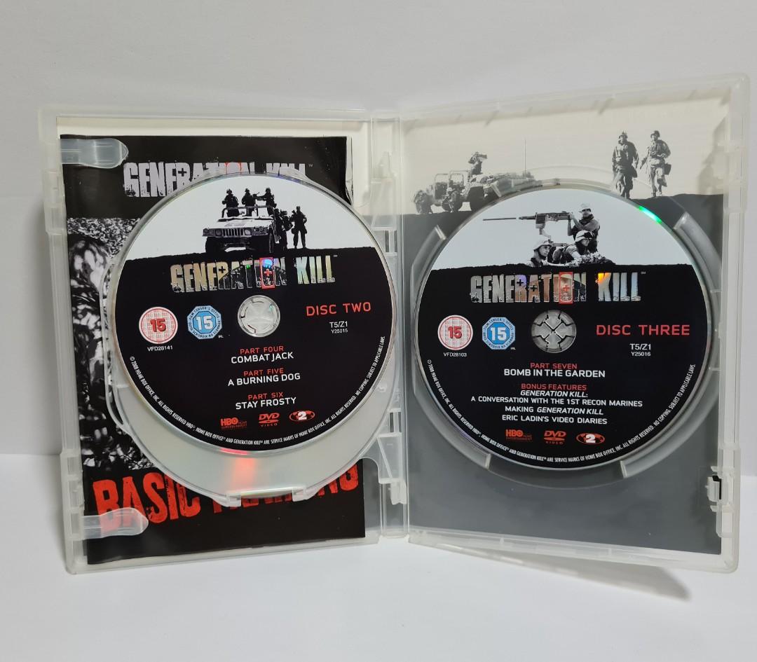 [Pre-Owned] Generation Kill DVD, Hobbies & Toys, Music & Media, CDs & DVDs on Carousell