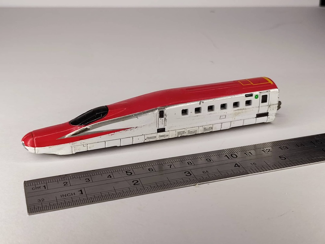 preowned Tomica No. 123 Shinkansen train Series E6 diecast, Hobbies & Toys, Toys & Games on ...