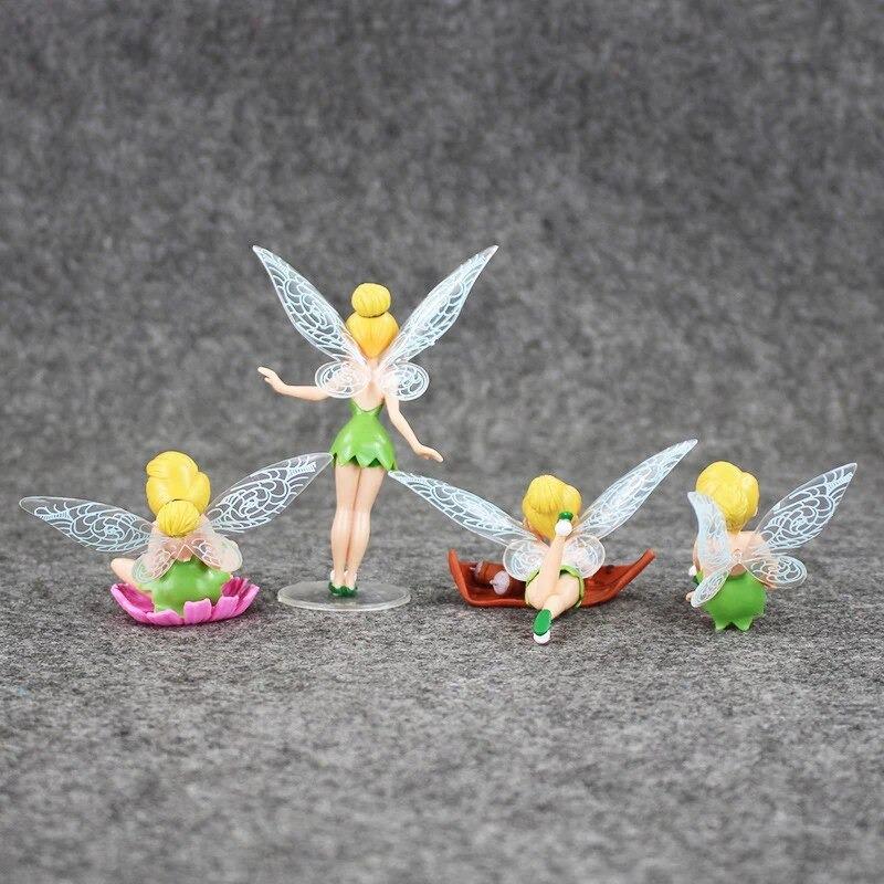 Princess Tinkerbell Tinker Bell Beautiful Fairy Elf Flower Elves PVC ...
