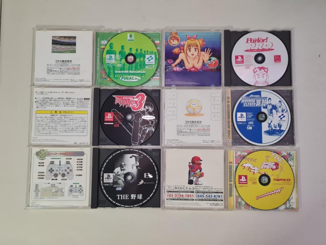 PS1 PSX World Soccer Winning Eleven 3 Final Version Parlor Pro Battle ...