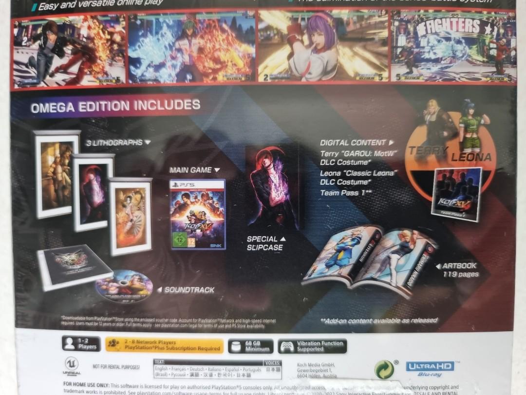 PS5 King of Fighter XV Omega Edition, Video Gaming, Video Games ...