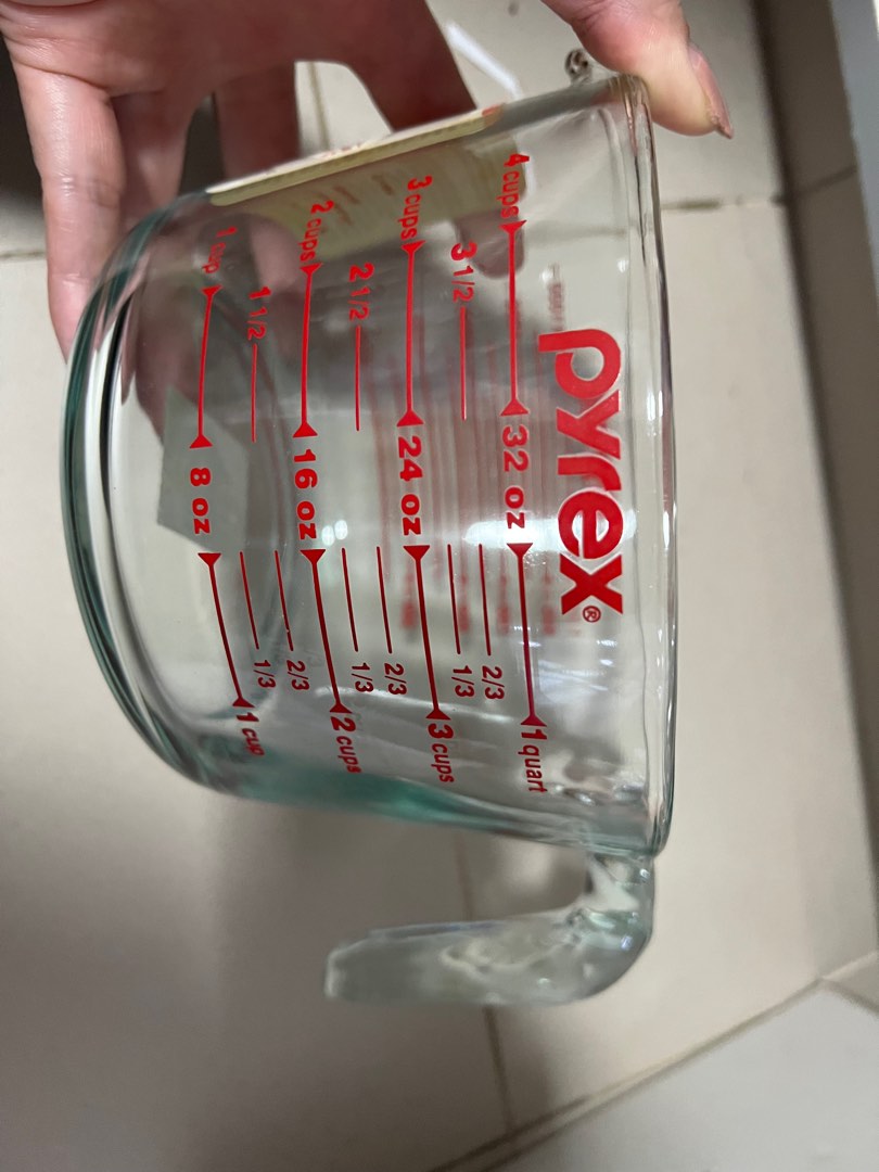 Pyrex Classic Glass Measure jug High resistance, Furniture & Home ...
