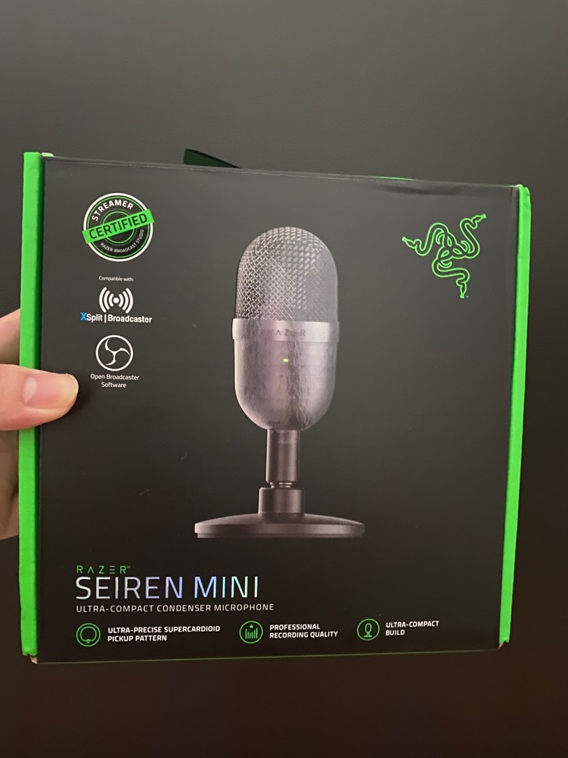 Razer Seiren Mini, Audio, Microphones on Carousell