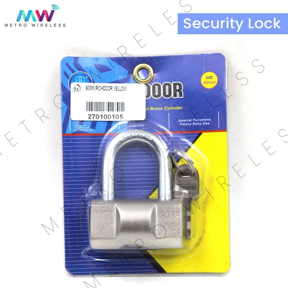 Richdoor 60mm Top Security Lock Heavy duty, Furniture & Home Living ...
