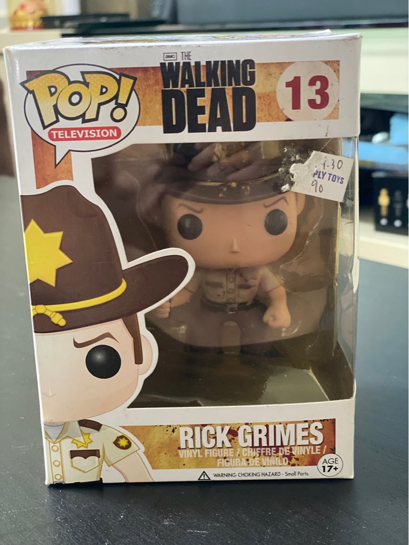 Rick Grimes - The Walking Dead Funko POP #13, Hobbies & Toys, Toys ...