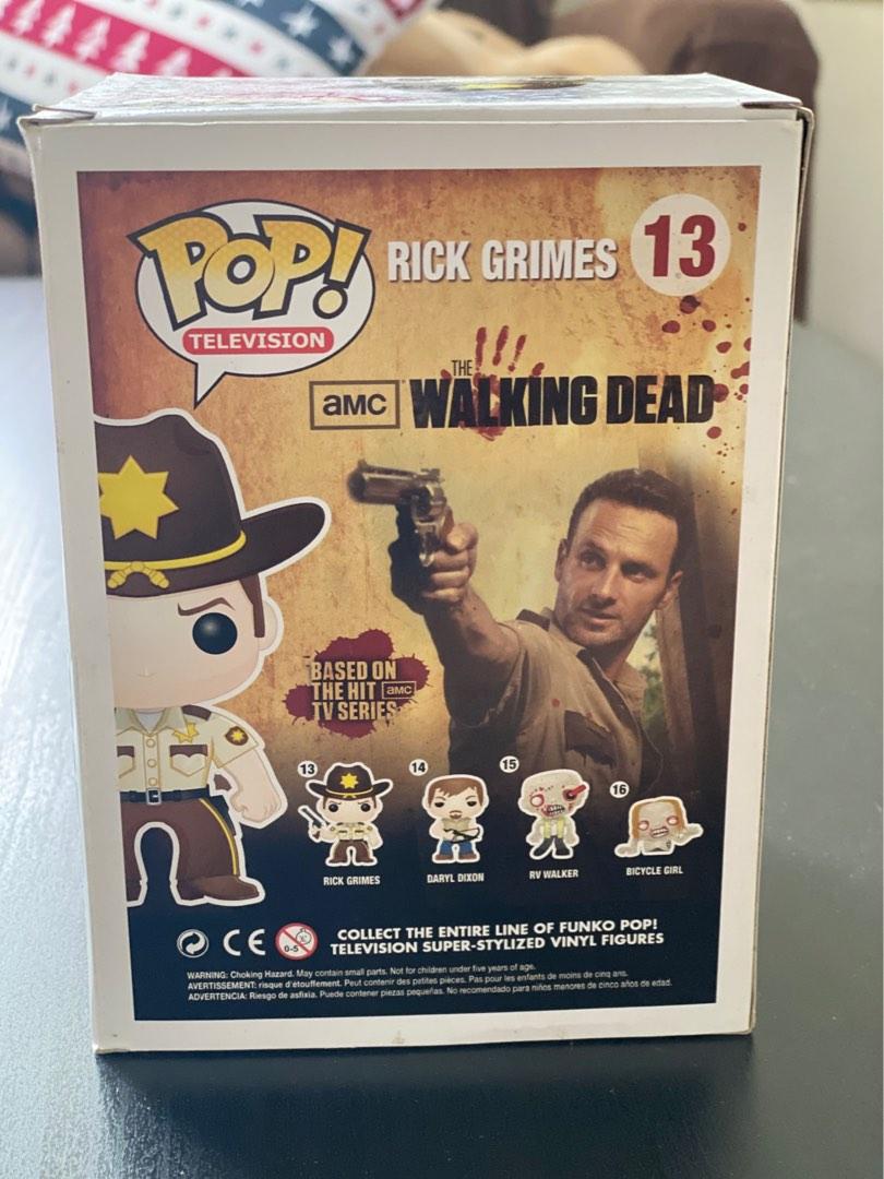 Rick Grimes - The Walking Dead Funko POP #13, Hobbies & Toys, Toys ...