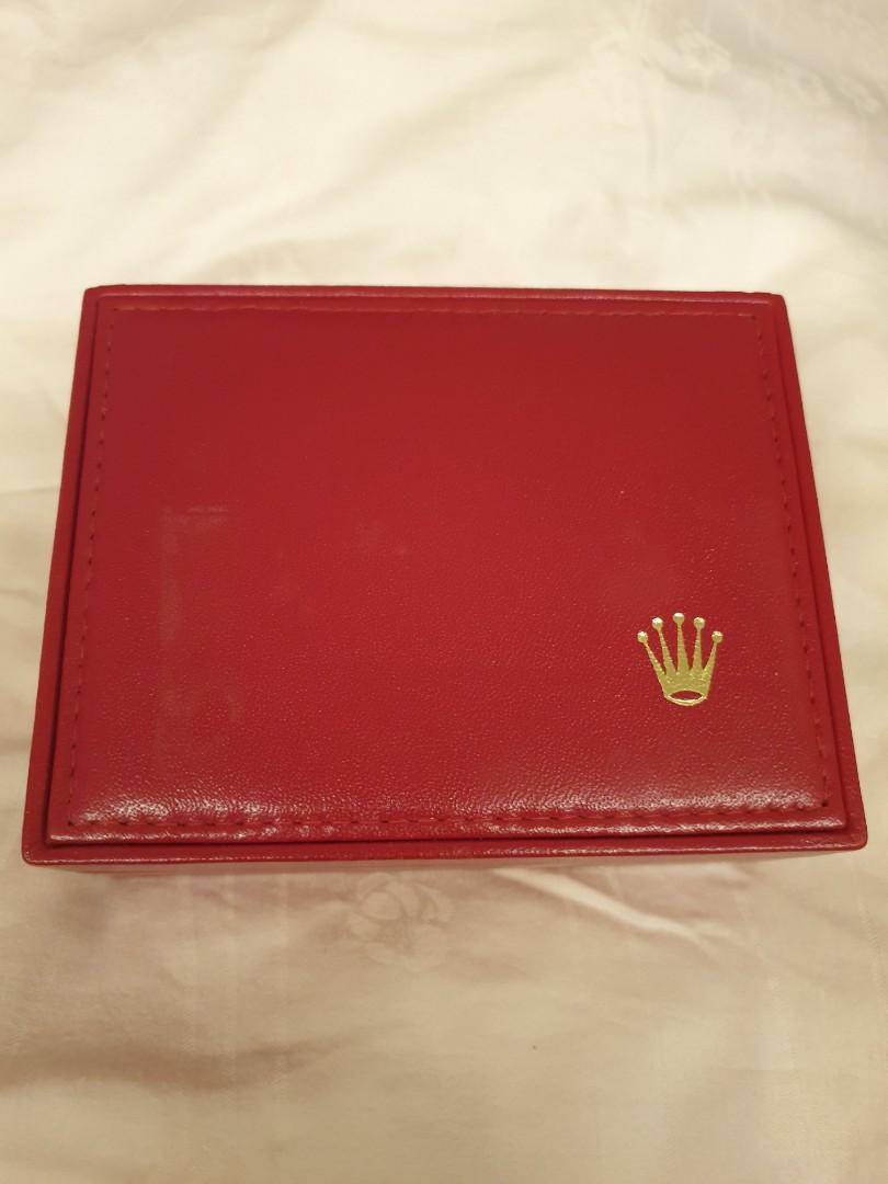 Rolex Watch Boxes Small(Red) 14.00.08 Authentic, Luxury, Watches on ...