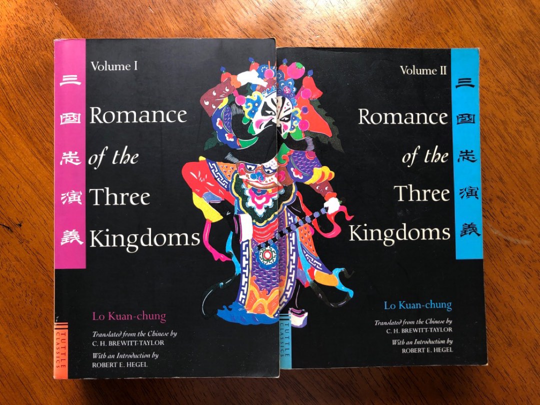 Romance of the Three Kingdoms Volume I & II English, Hobbies & Toys ...