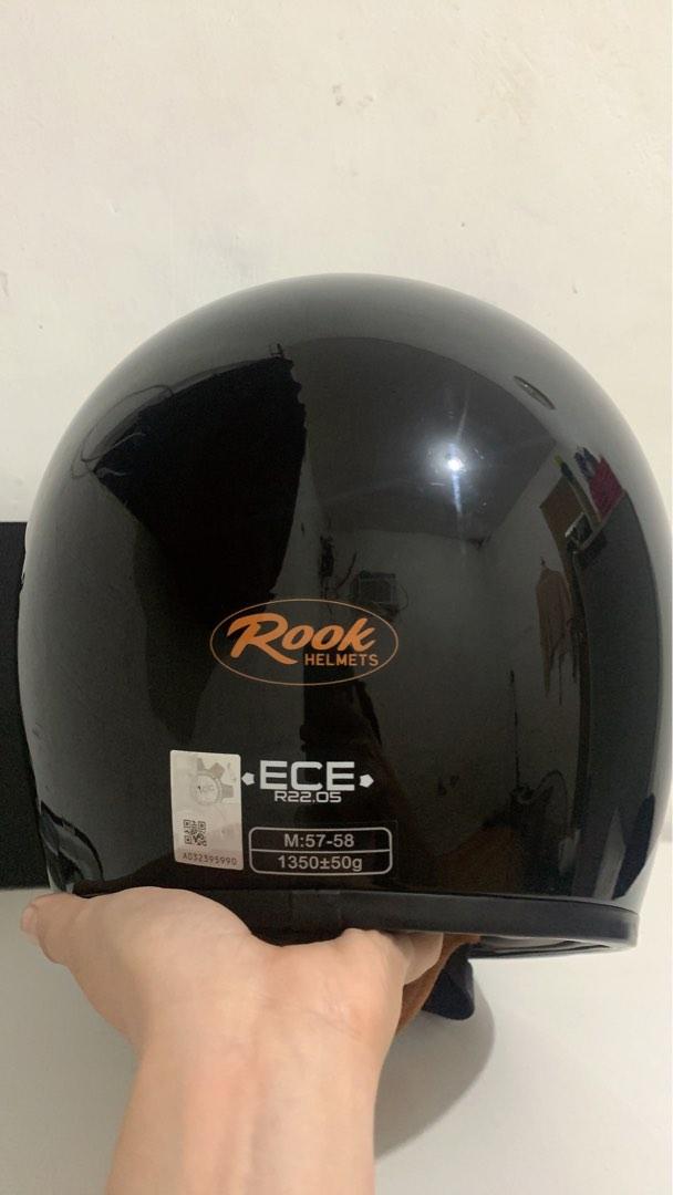 Rook Helmet Classic, Motorbikes, Motorbike Parts & Accessories, Helmets ...