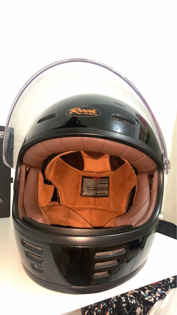 Rook Helmet Classic, Motorbikes, Motorbike Parts & Accessories, Helmets ...