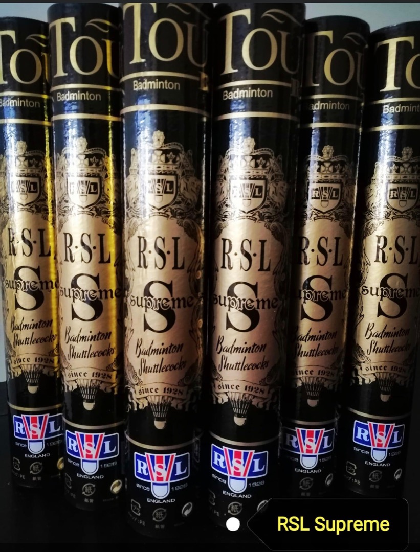 RSL Supreme/Ultimate Shuttlecocks, Sports Equipment, Other Sports ...