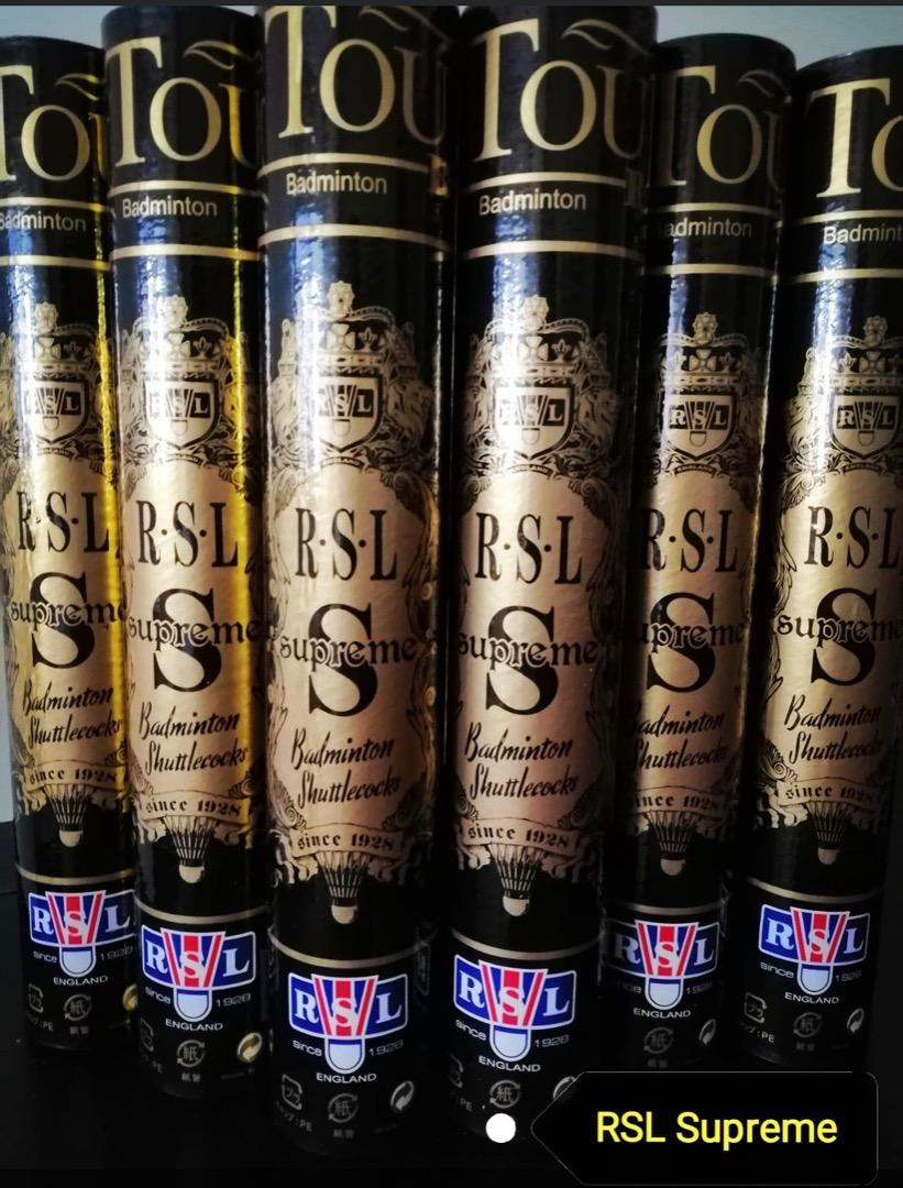 RSL Supreme/Ultimate Shuttlecocks, Sports Equipment, Other Sports ...