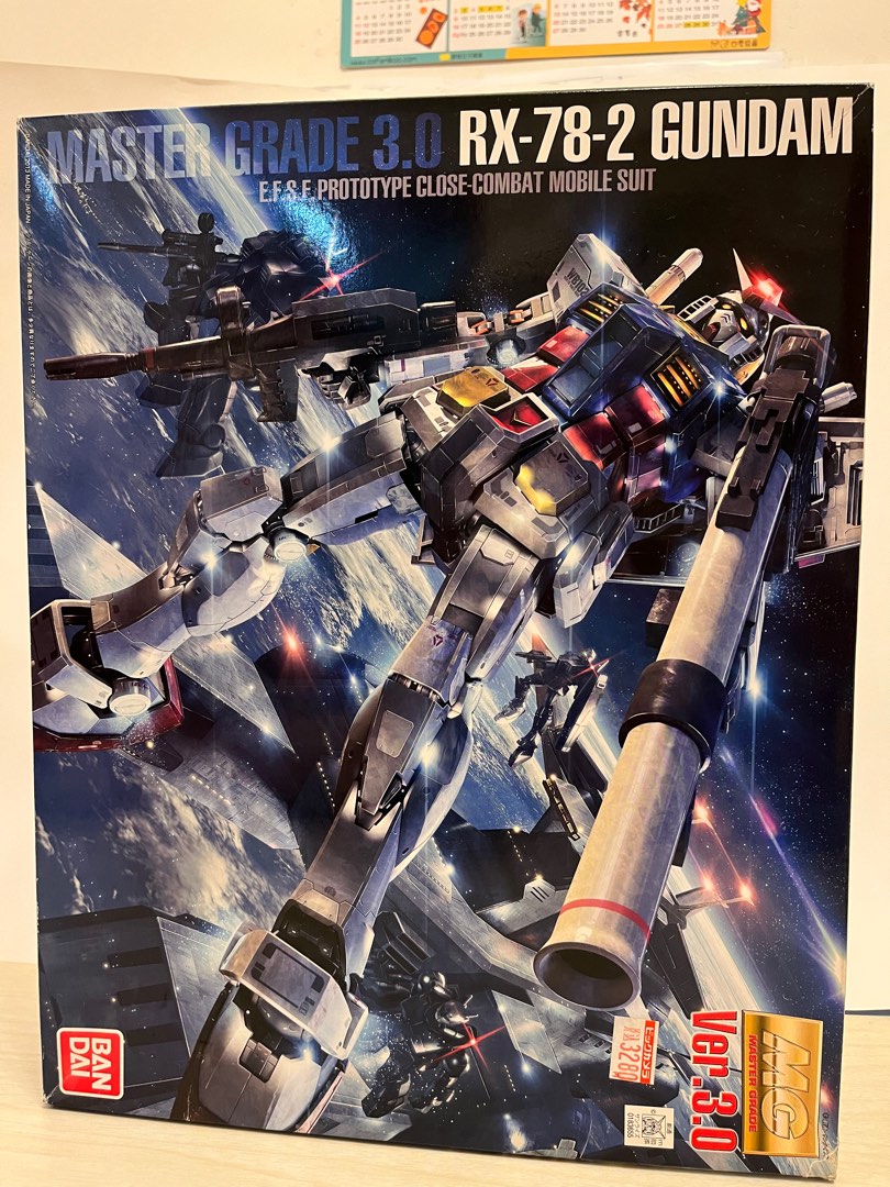RX-78 MG V3.0, 興趣及遊戲, 玩具 & 遊戲類 - Carousell