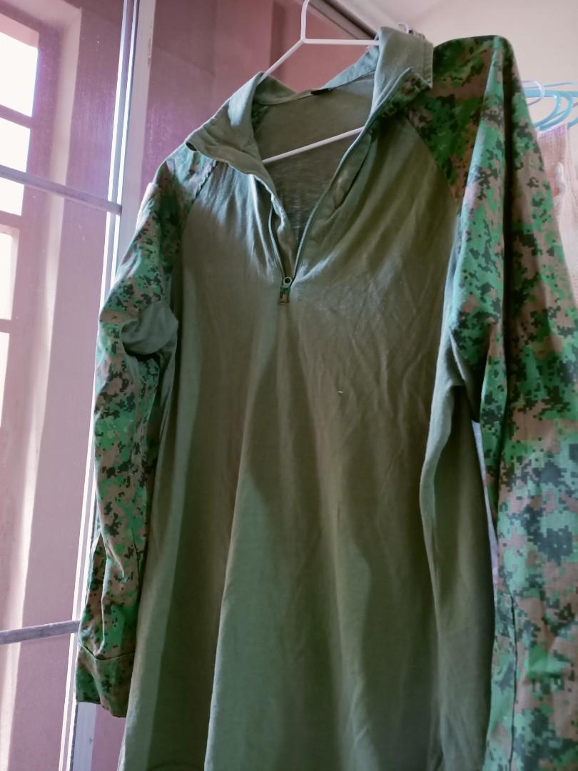 SAF Hybrid Uniform, Men's Fashion, Tops & Sets, Tshirts & Polo Shirts ...