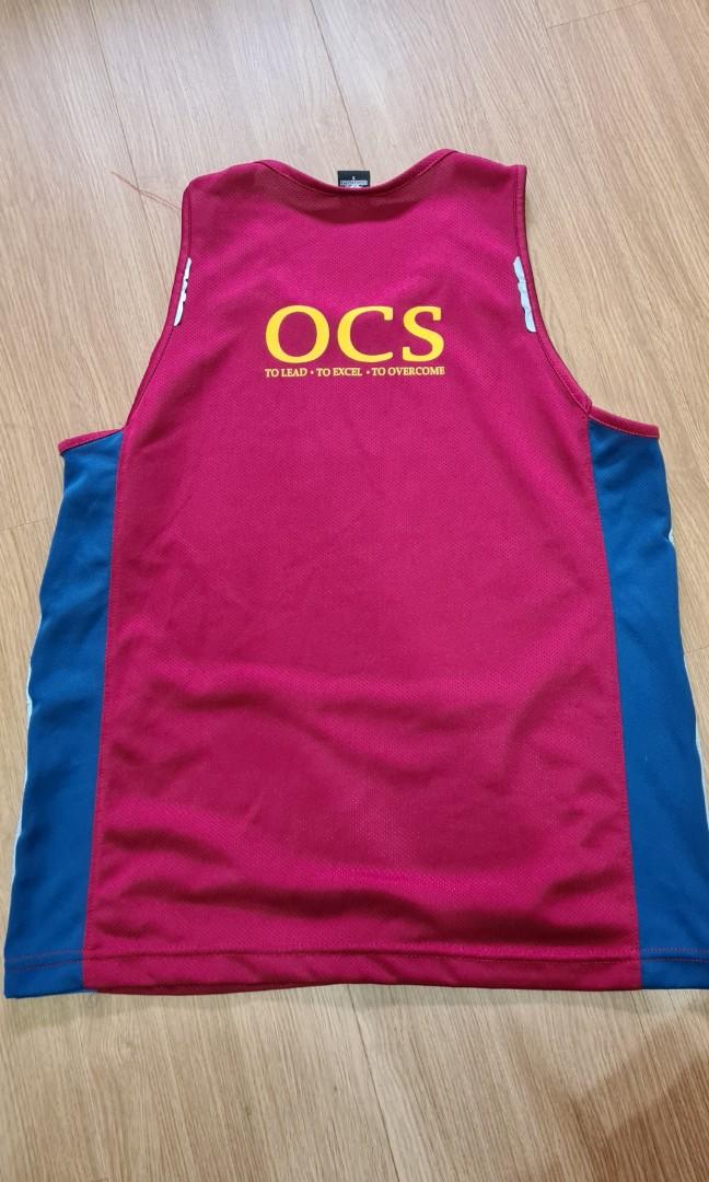 SAF OCS PT Singlet, Men's Fashion, Activewear on Carousell