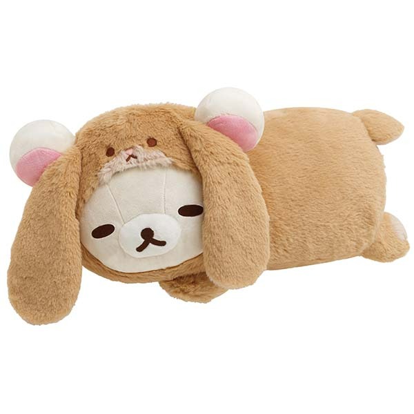 San-X Rilakkuma Relaxing and Hugging Korilakkuma Plush, Hobbies & Toys ...