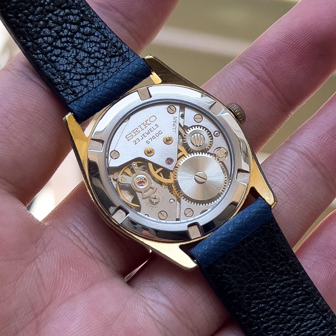 Sapphire Exhibition Display CaseBack For Seiko Lord Marvel 36000 5740 ...