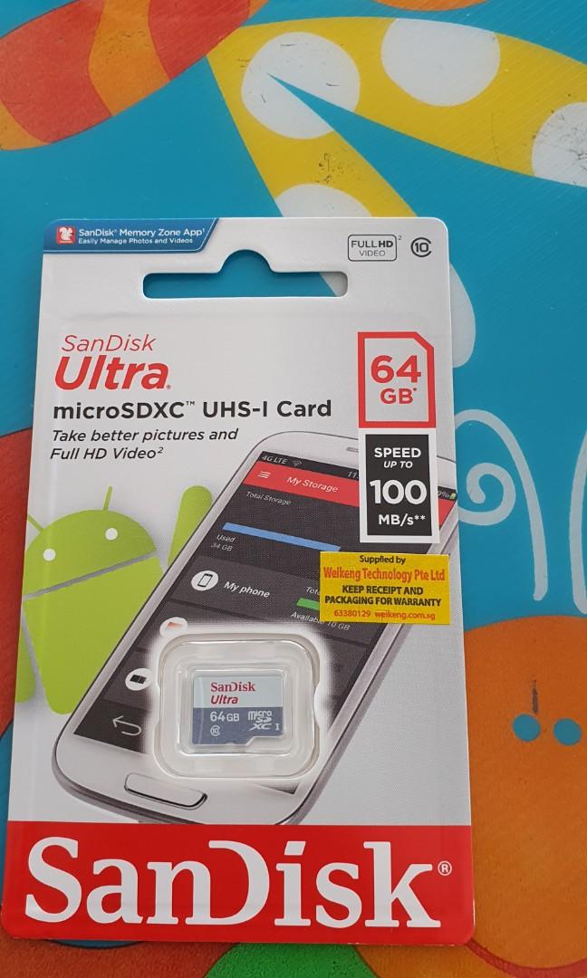 Scandisk, Mobile Phones & Gadgets, Mobile & Gadget Accessories, Memory ...