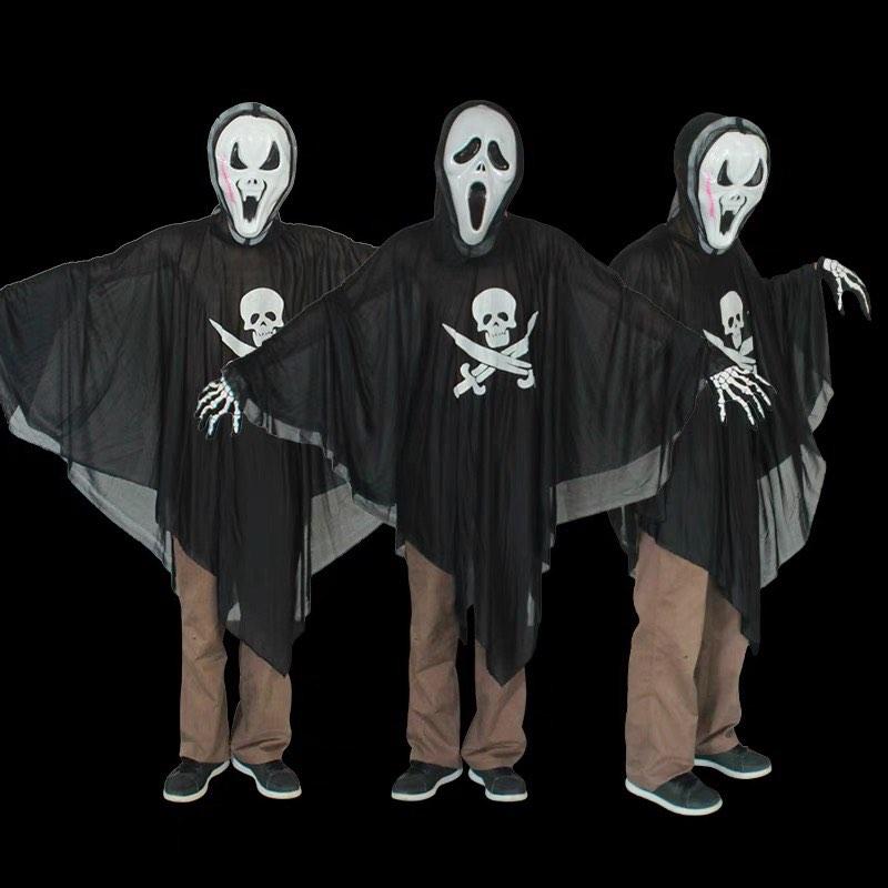 Scream Skeleton Skull Cosplay Costume Halloween Scary Horror mask A ...