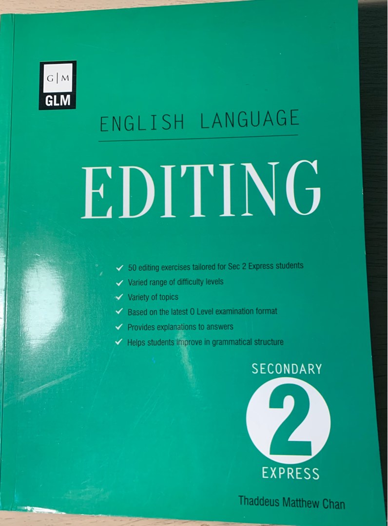 sec 2 GLM english editing, Hobbies & Toys, Books & Magazines ...