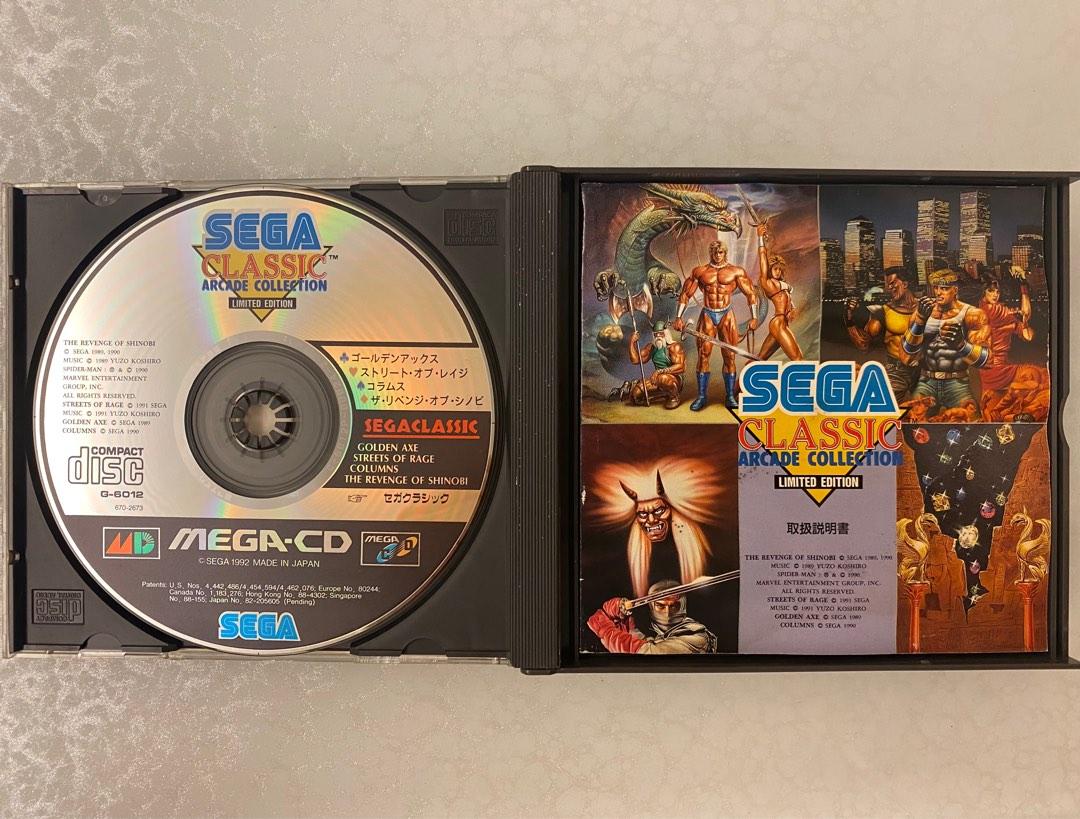 Sega Mega CD Saturn Classic Arcade Collection, 預購 - Carousell