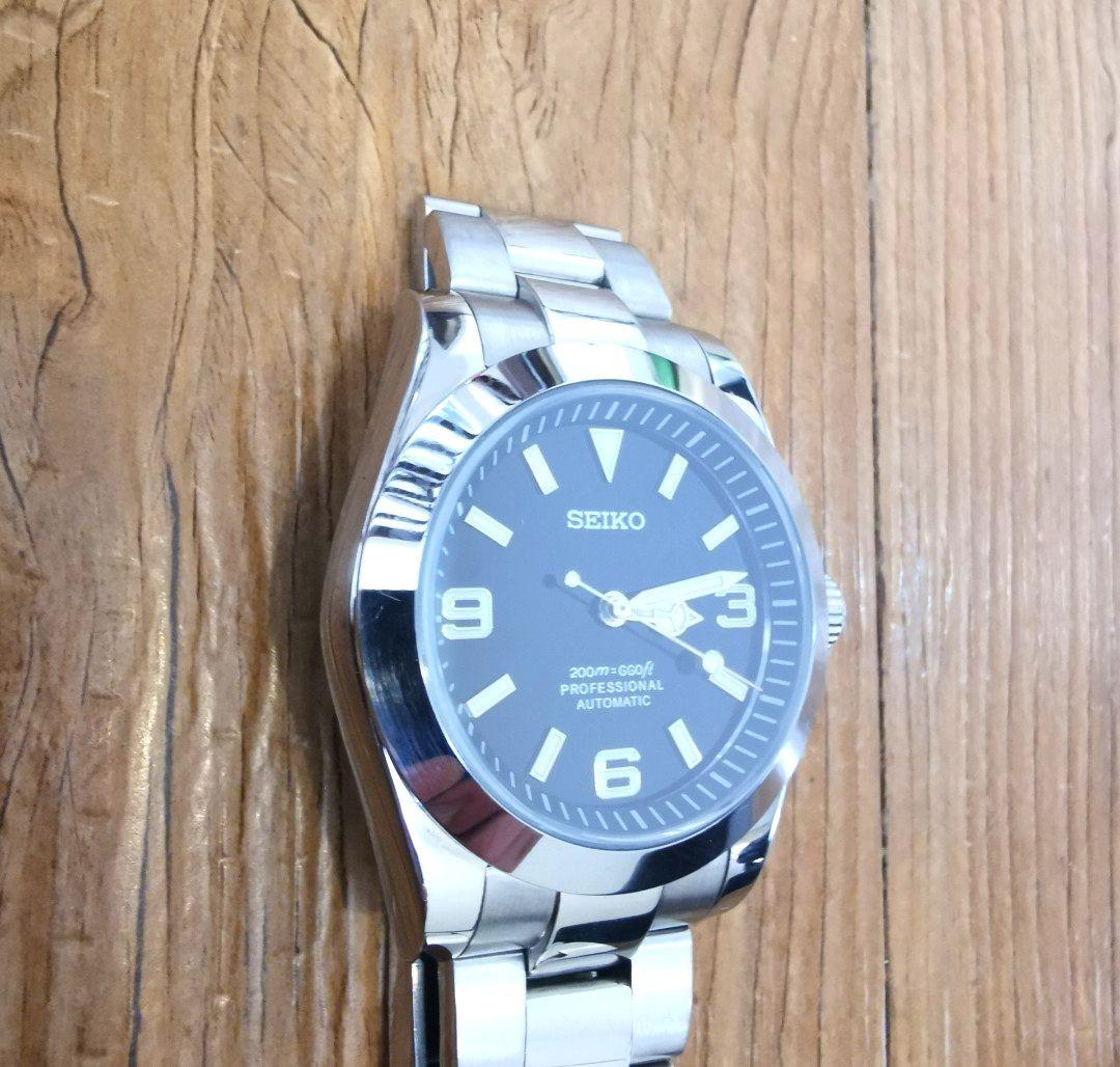 Seiko Explorer 1 Mod 39mm NH35 Automatic Movement, Men's Fashion ...