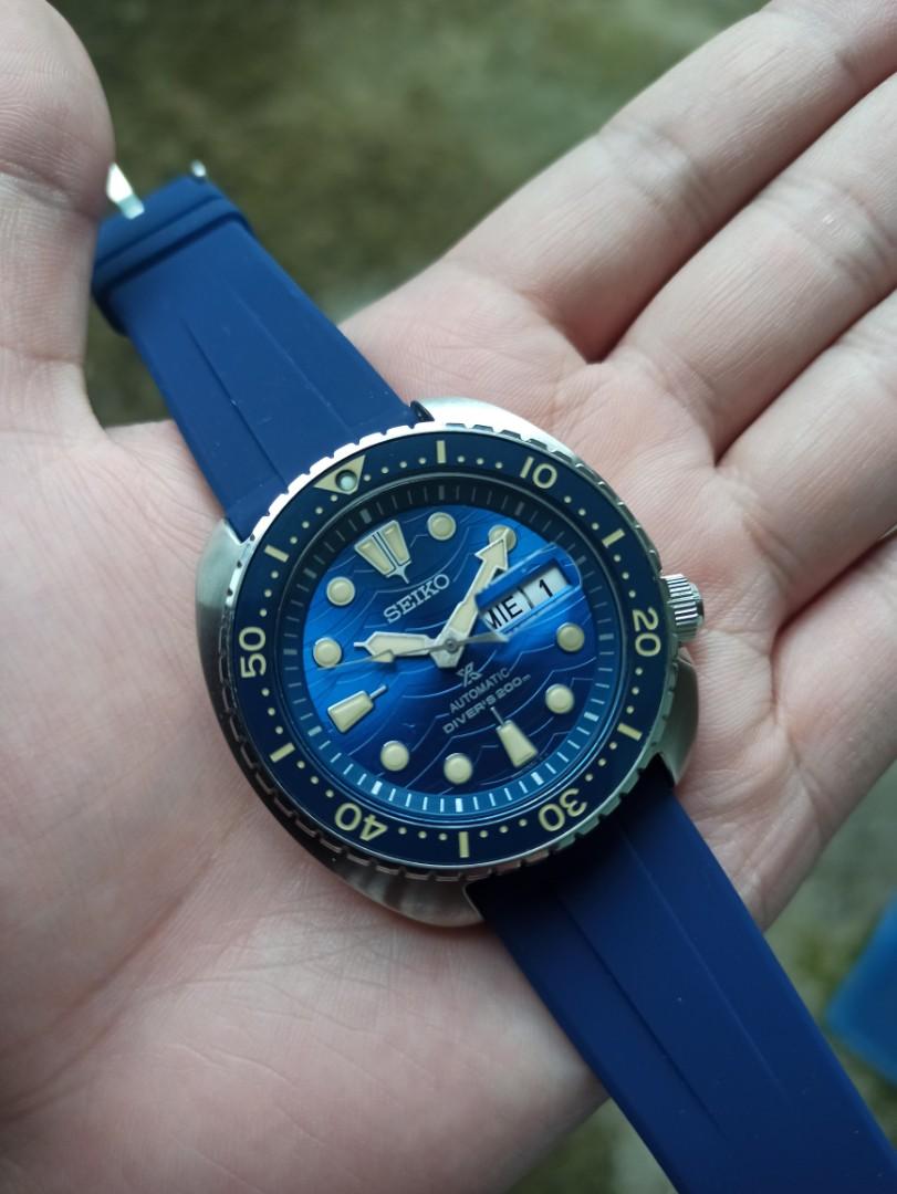 Seiko King Turtle - Great White Shark SRPE07K1 - Save The Ocean, Men's ...