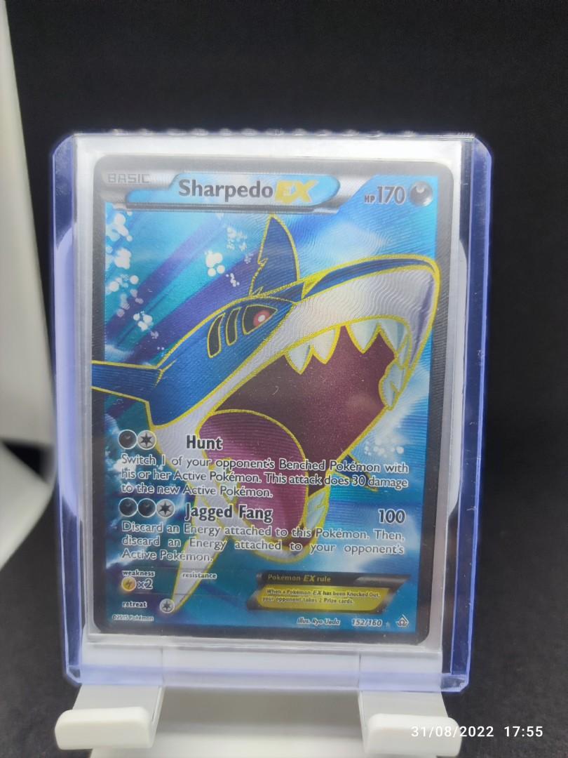 SHARPEDO EX FULL ART POKEMON CARDS TCG, Hobbies & Toys, Toys & Games on ...