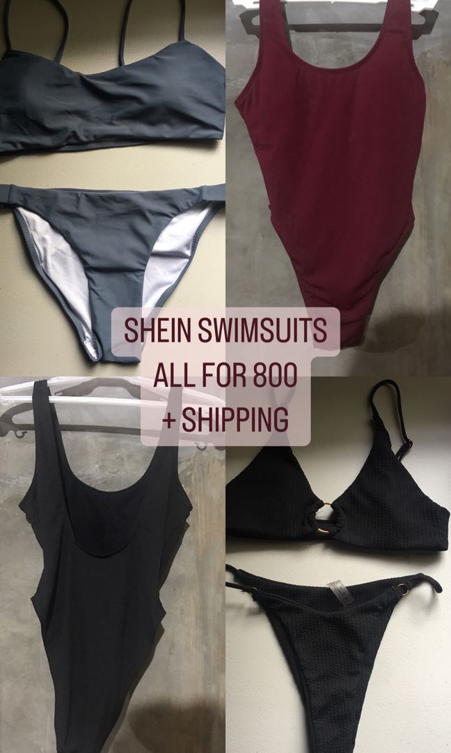 Shein Bundle (4), Women's Fashion, Swimwear, Bikinis & Swimsuits on ...