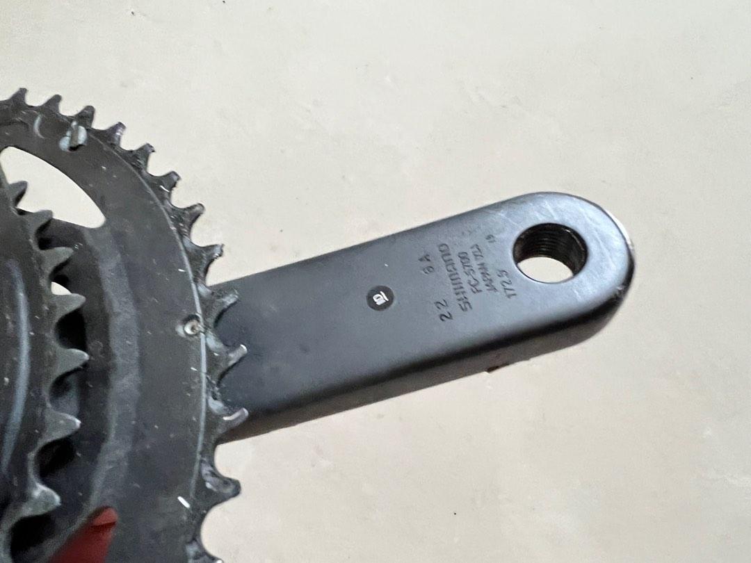 Shimano 105 Chain Set, Sports Equipment, Bicycles & Parts, Parts ...