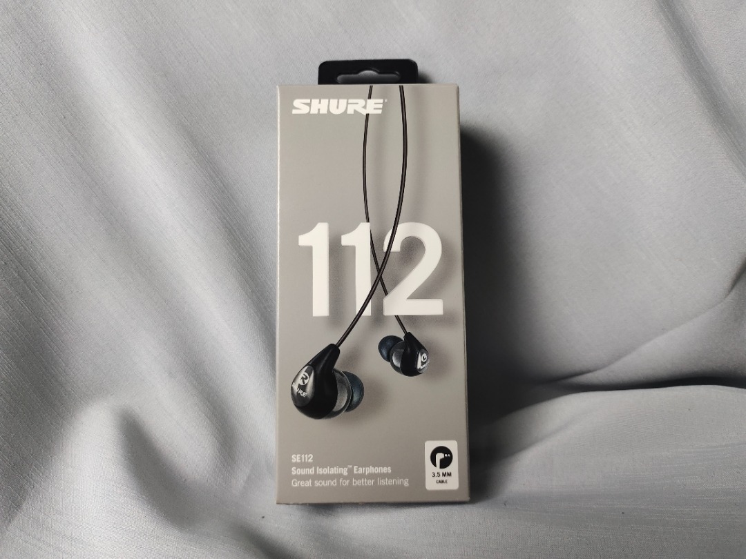 Shure 112 earphone, Audio, Earphones on Carousell