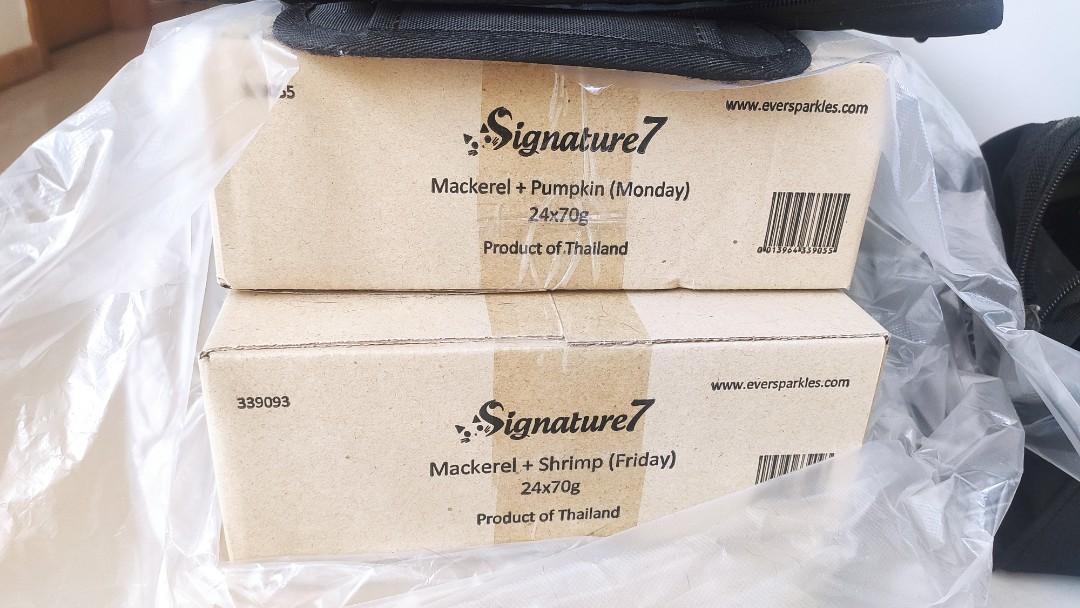 Signature 7 Cat food, Pet Supplies, Pet Food on Carousell