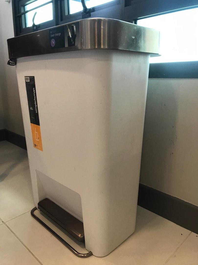 Simple Human - 45L bin, Furniture & Home Living, Cleaning & Homecare ...