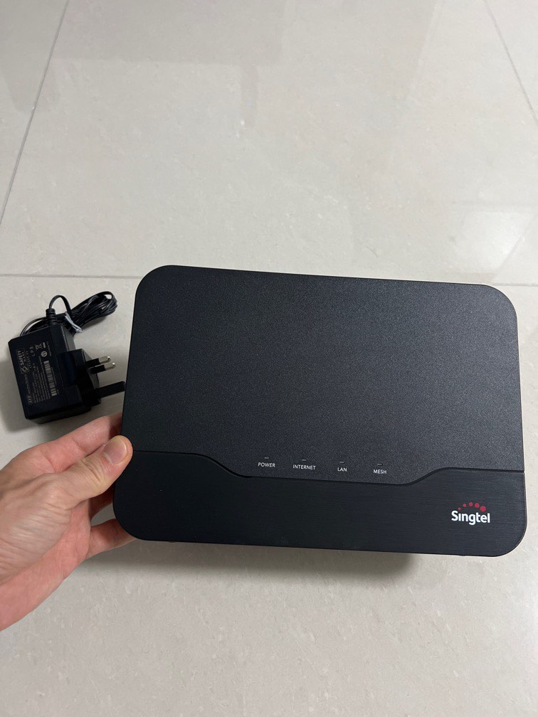 Singtel mesh router, Computers & Tech, Parts & Accessories, Networking ...