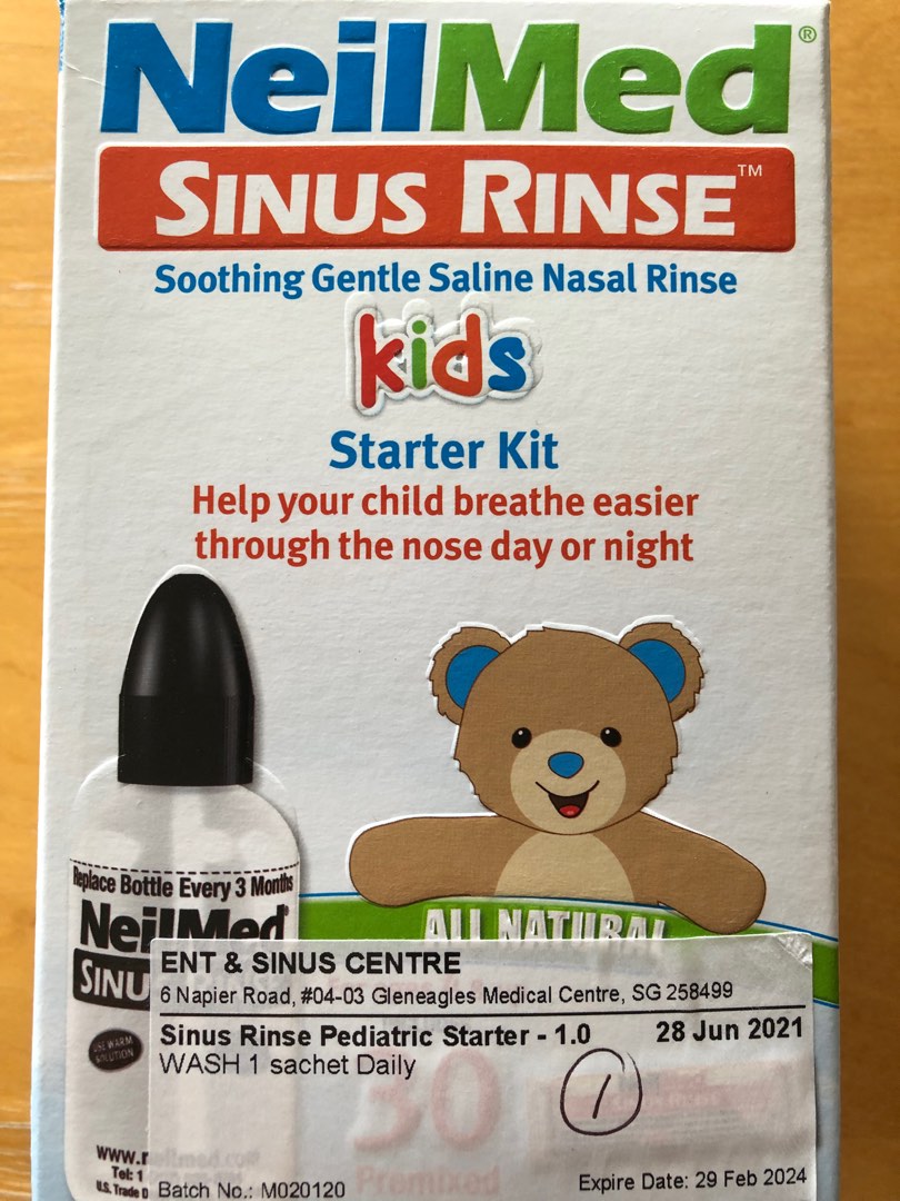 Sinus Rinse for kids, Health & Nutrition, Medical Supplies & Tools on ...